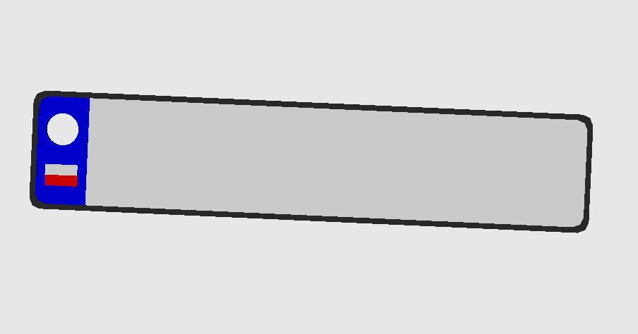 PL Car plate / Tablica rejestracyjna/license plate by Mat3k | Download ...