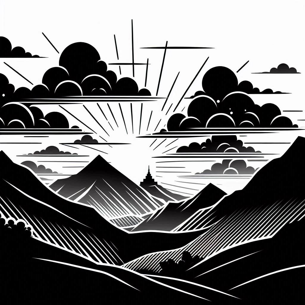 Landscape by Nina Máčová | Download free STL model | Printables.com