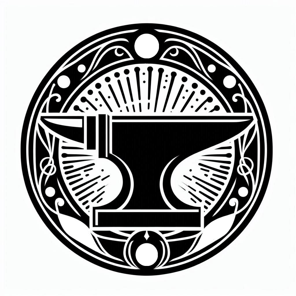Blacksmith pendant 5 (2 colours) by Nina Máčová | Download free STL ...