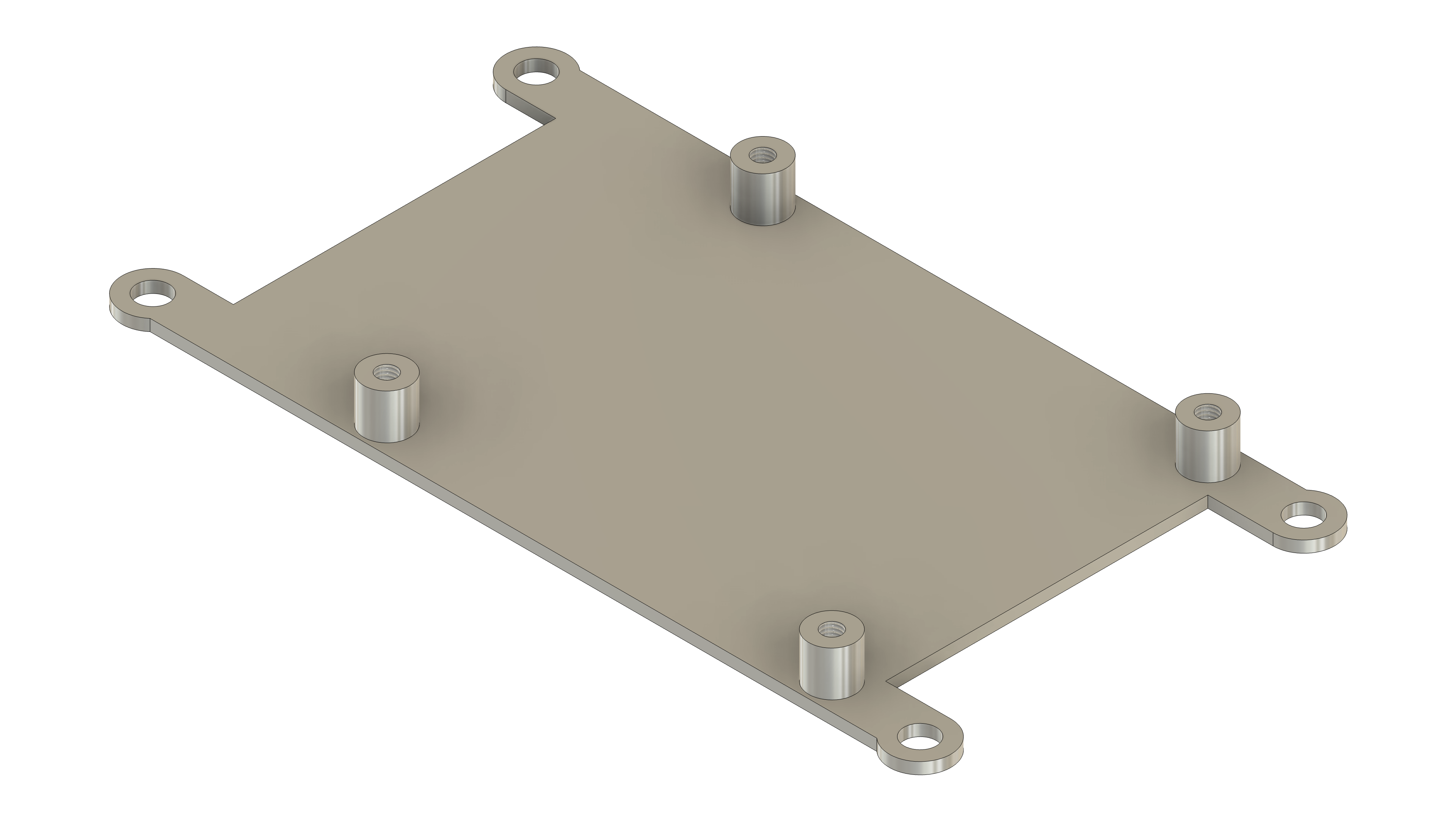 RPi 5 mount for Engineering fixture plate by Norsk Datateknikk AS ...