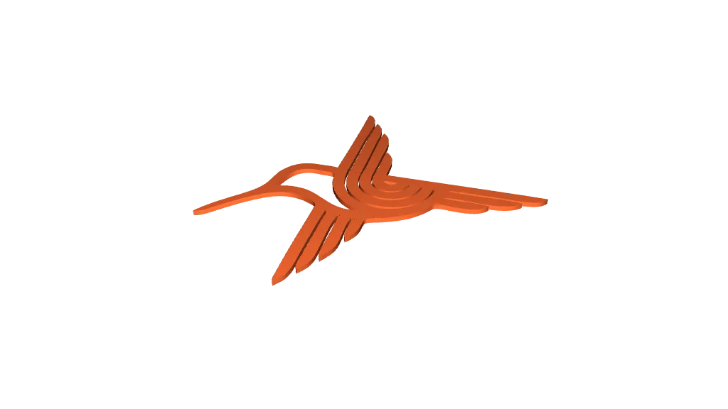 Colibri geometrico by Viajante3d | Download free STL model | Printables.com
