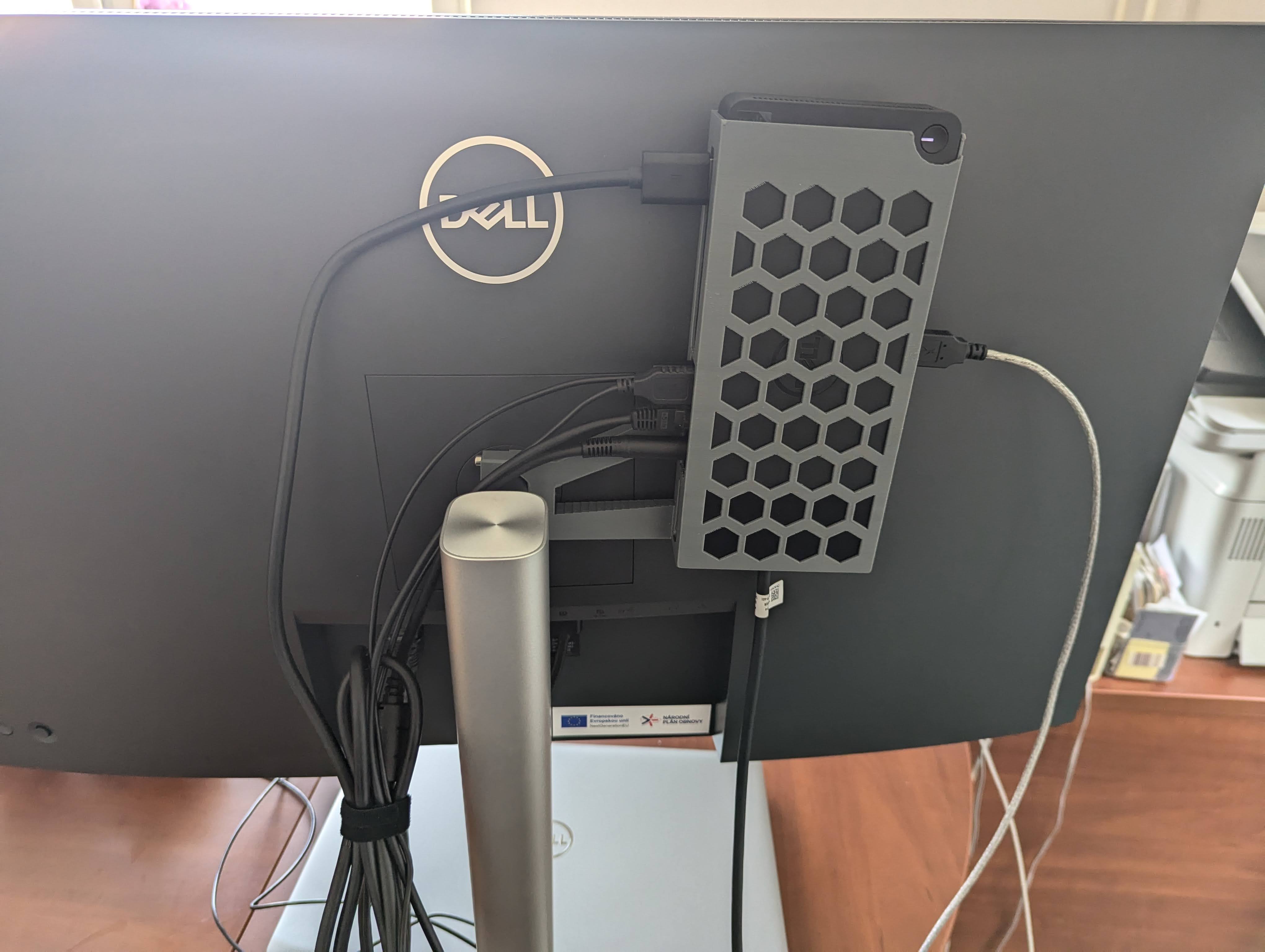 Držák dock WD22 na monitor Dell P3223 by Radek Smrž | Download free STL ...