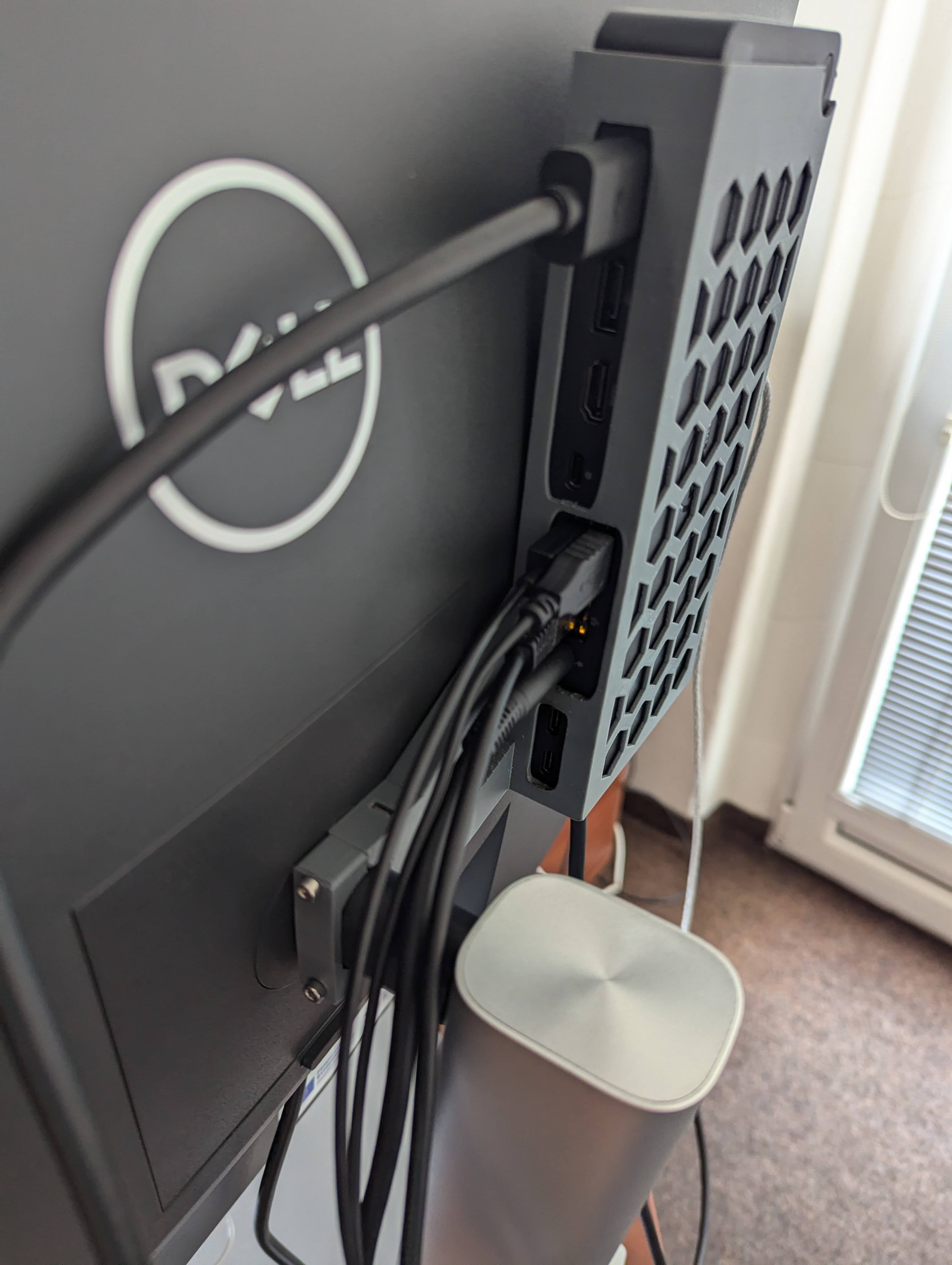 Držák dock WD22 na monitor Dell P3223 by Radek Smrž | Download free STL ...