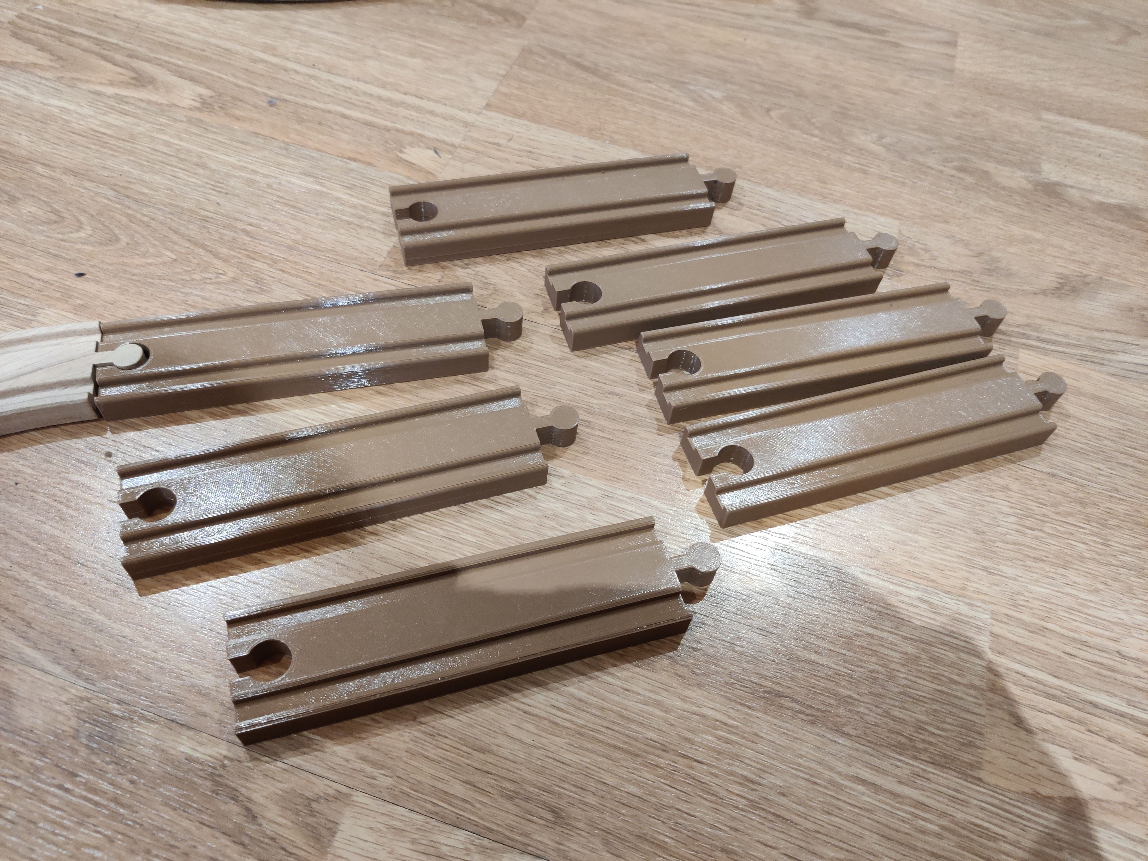 Brio-style track by apalexander | Download free STL model | Printables.com