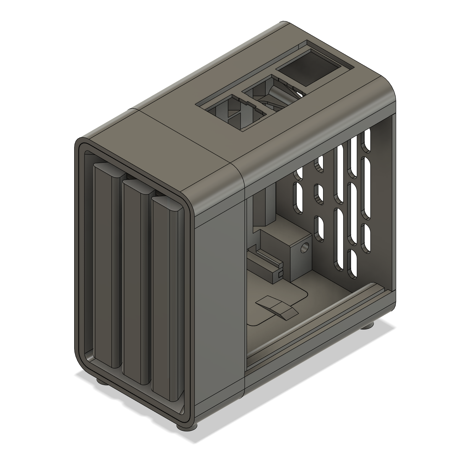 Fractal Baby North - Raspberry pi case (4 & 5) por nagrom | Descargar ...