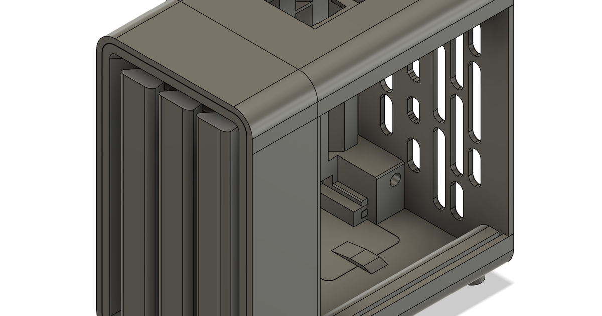 Fractal Baby North - Raspberry pi case (4 & 5) por nagrom | Descargar ...