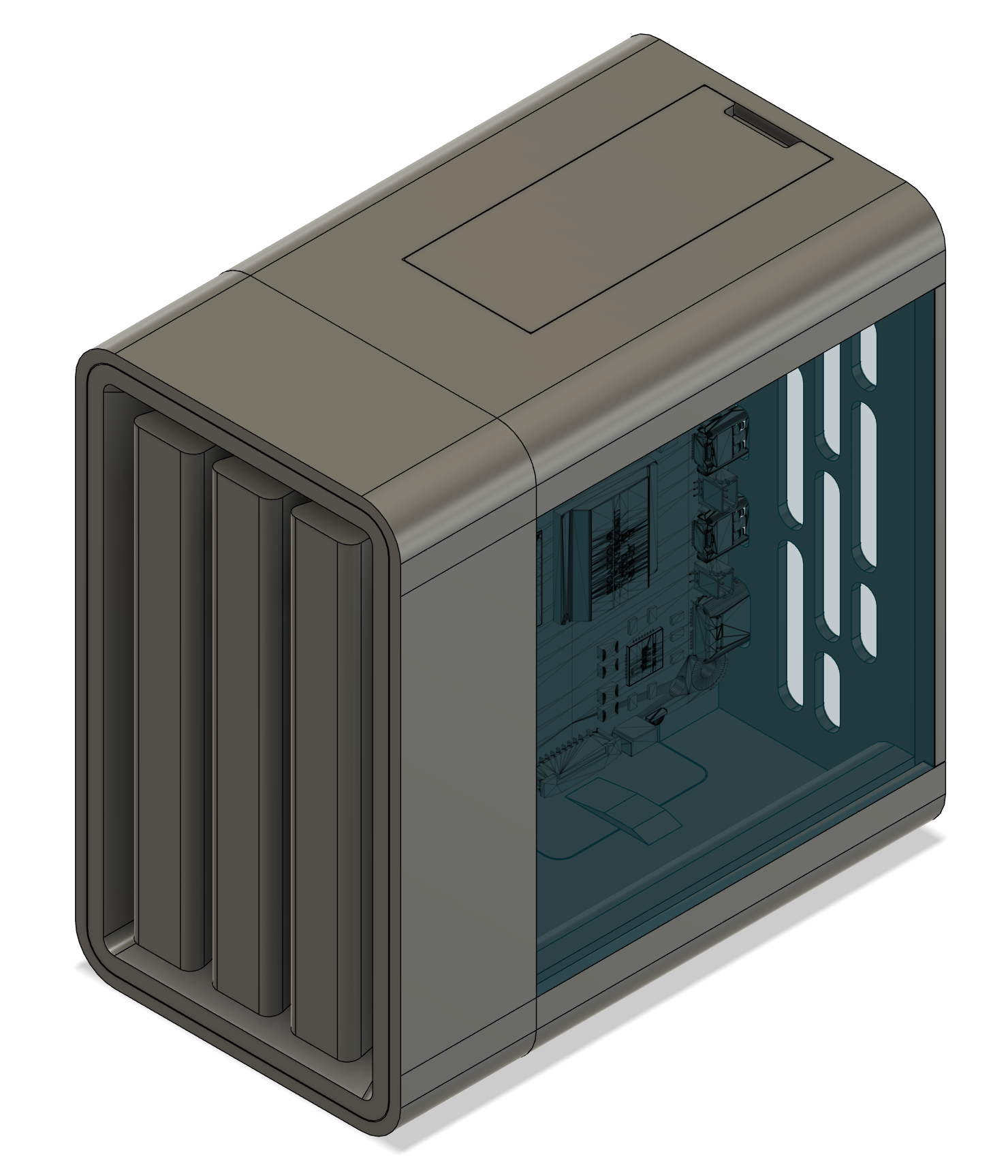 Fractal Baby North - Raspberry pi case (3, 4 & 5) by nagrom | Download ...