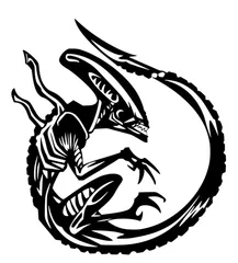 Alien Logo by jerzy2025 | Download free STL model | Printables.com