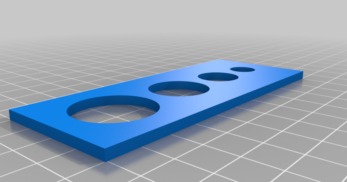 testing the 3D printer material/dimensions by BeppeITA | Download free ...