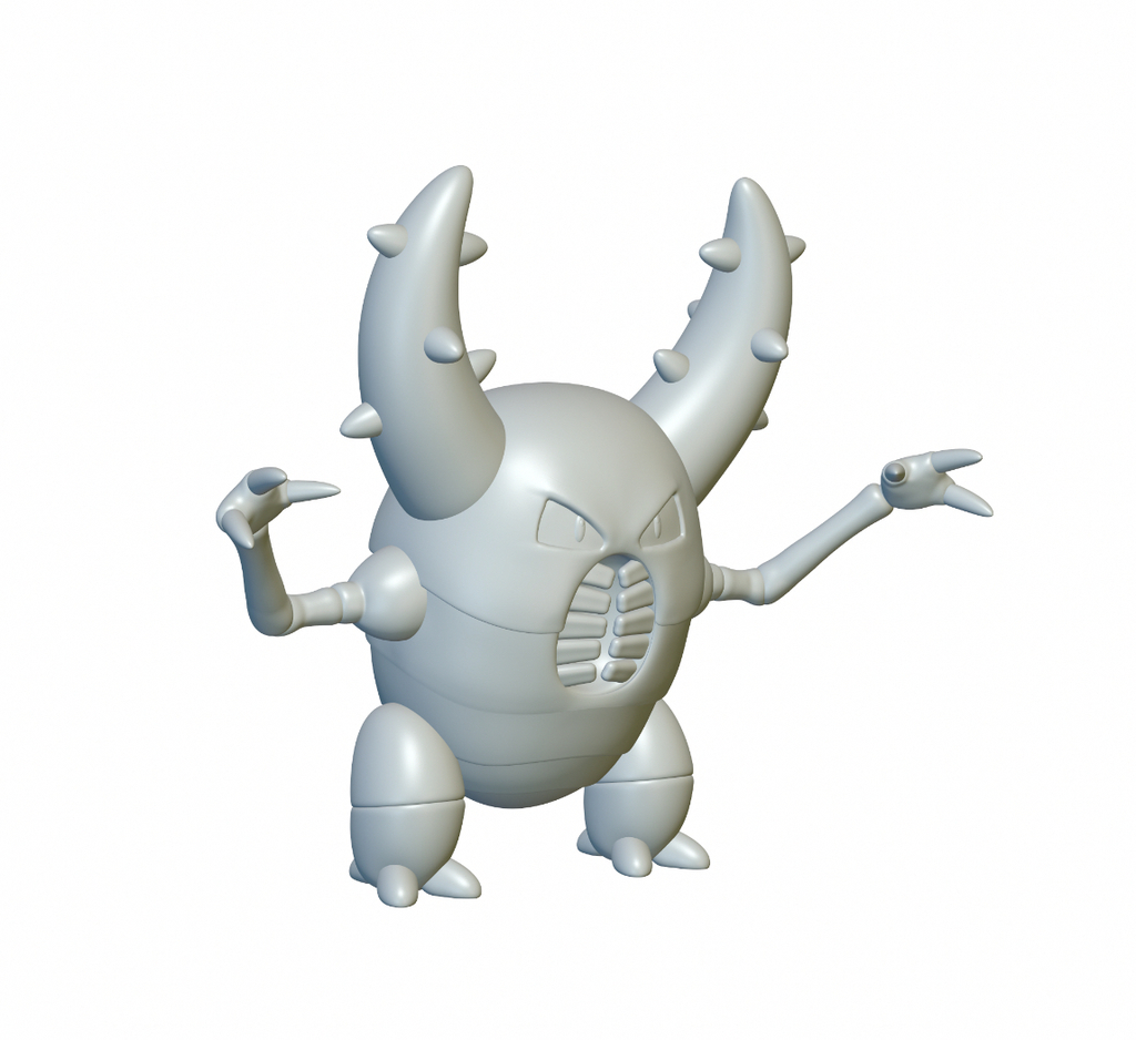 Pokemon Pinsir #127 - Optimized for 3D Printing by 3Dprint1UP ...
