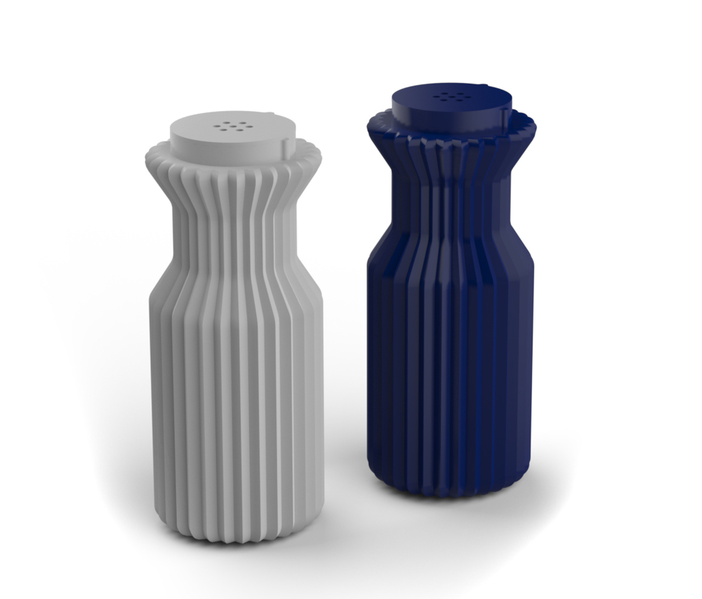 Salt & Pepper Shaker by DevKnochen | Download free STL model ...