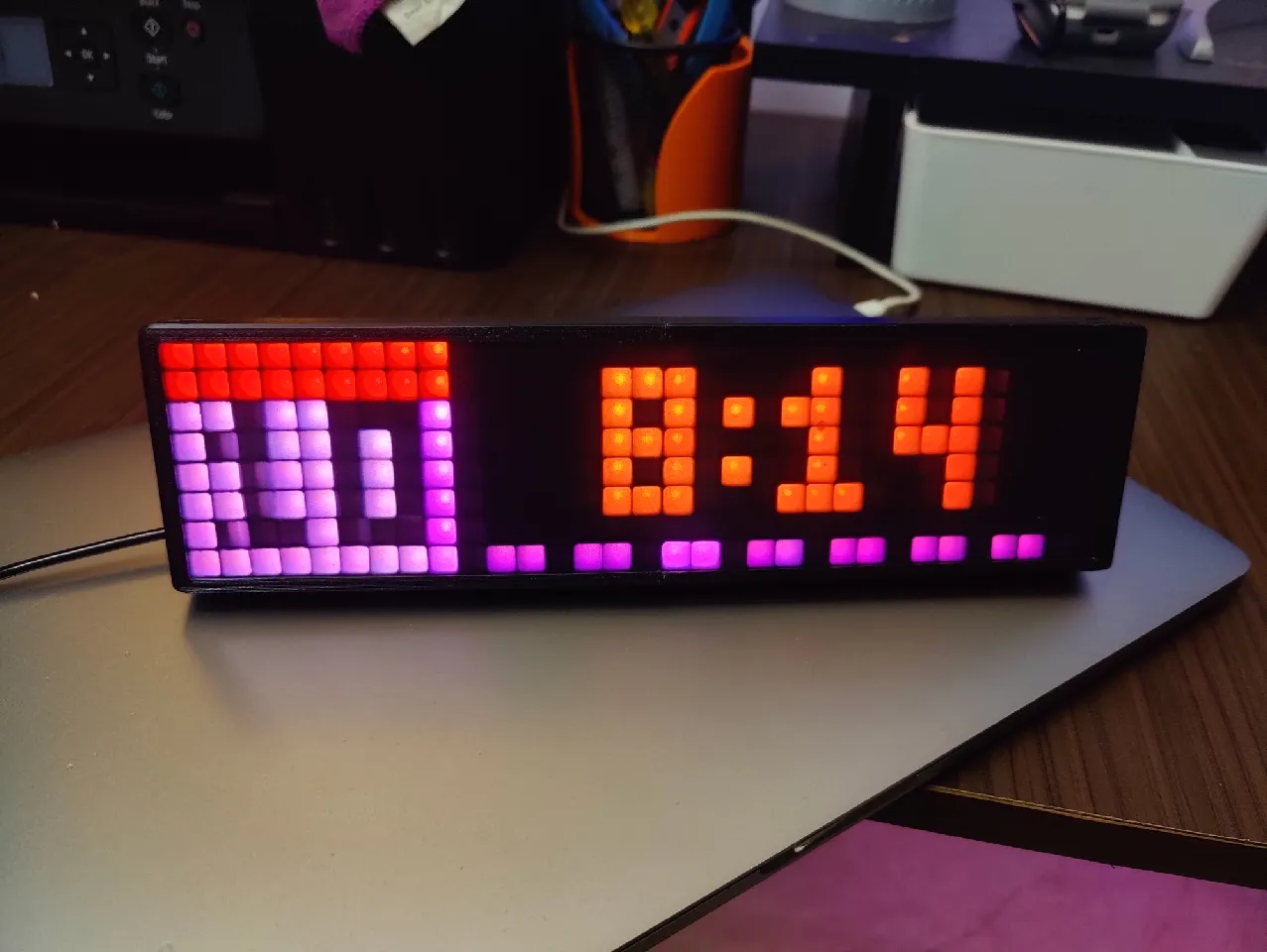 Awtrix 3 Case for WS2812 64 bit by 3D Crafters | Download free STL ...