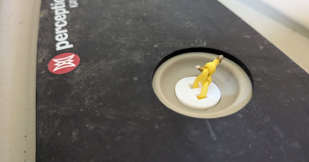 Scupper Plug - Perception Kayak by ScootyPuffJR | Download free STL ...