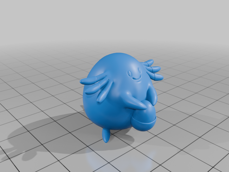Pokemon Chansey #113 - Optimized for 3D Printing by 3Dprint1UP ...