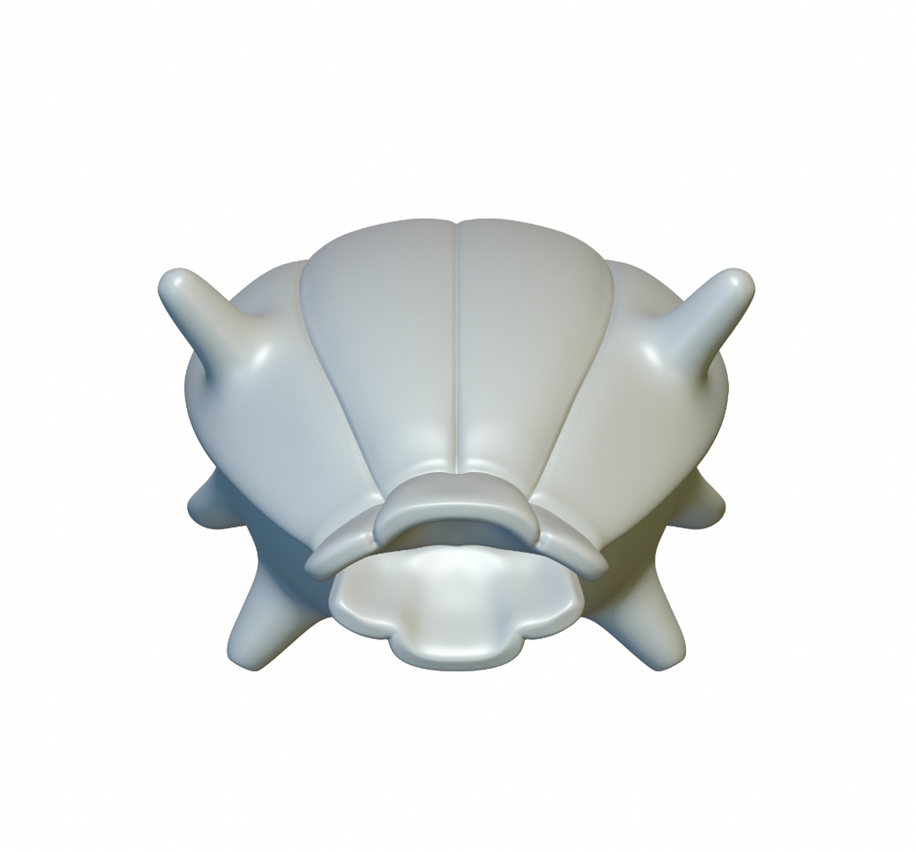 Pokemon Shellder #90 - Optimized for 3D Printing by 3Dprint1UP ...