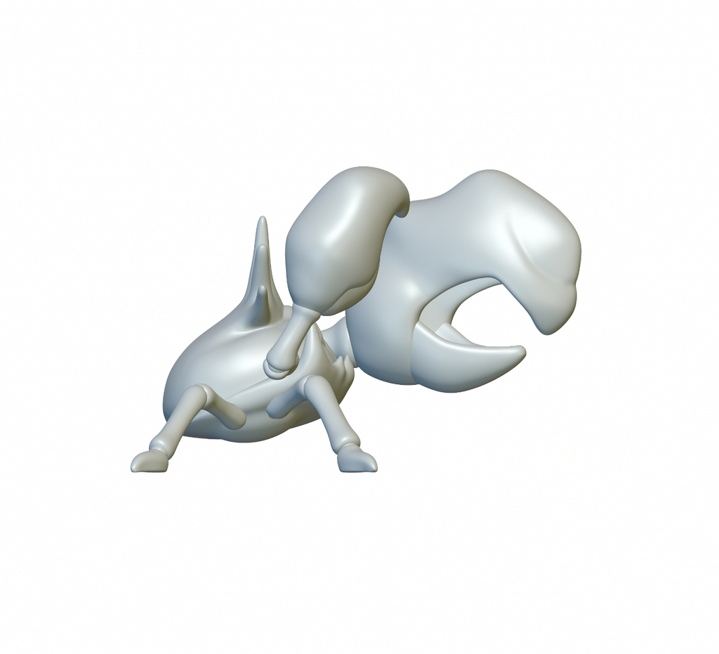 Pokemon Kingler #99 - Optimized for 3D Printing by 3Dprint1UP ...