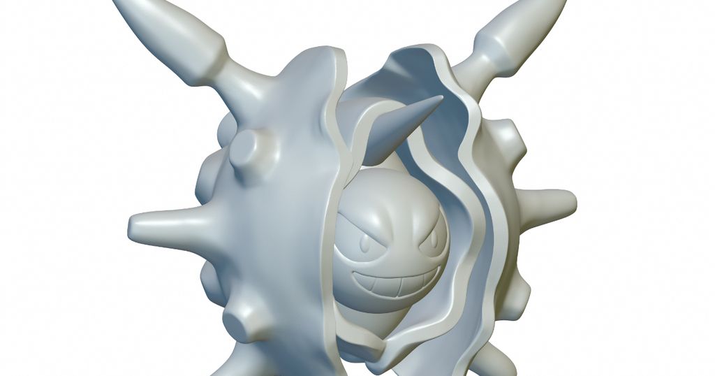 Pokemon Cloyster #91 - Optimized for 3D Printing by 3Dprint1UP ...