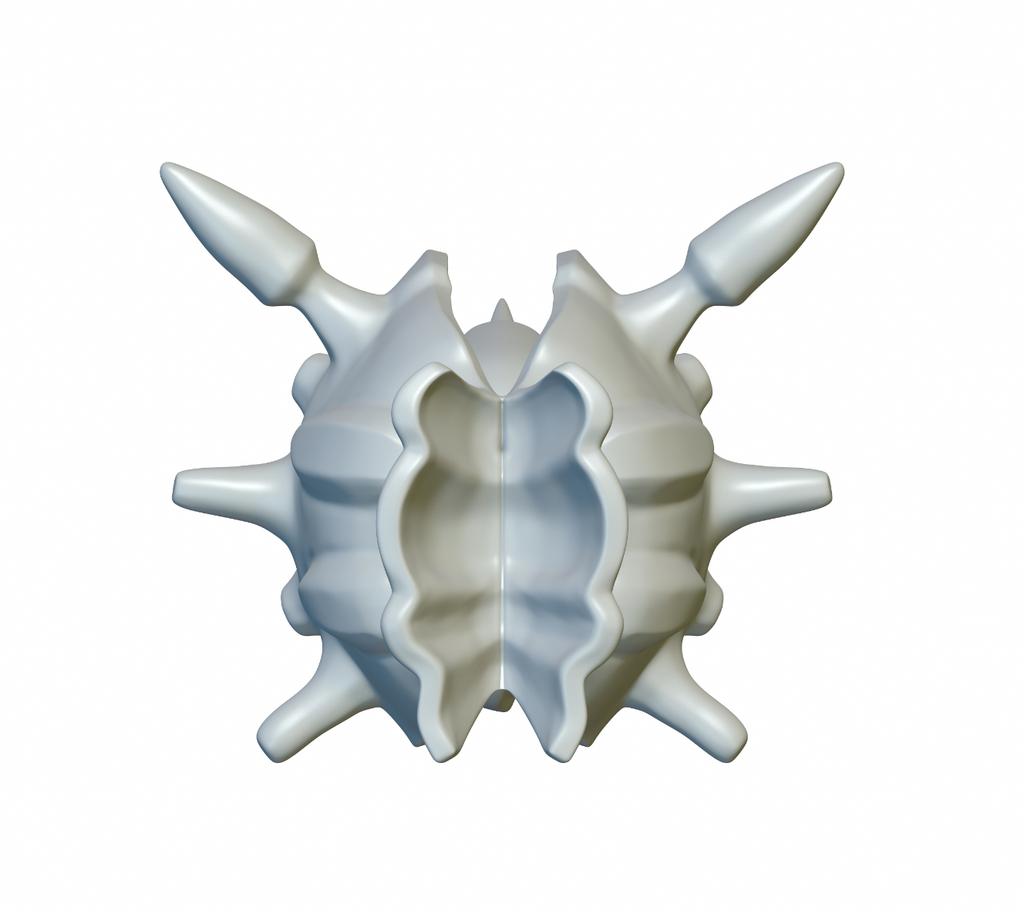 Pokemon Cloyster #91 - Optimized for 3D Printing by 3Dprint1UP ...