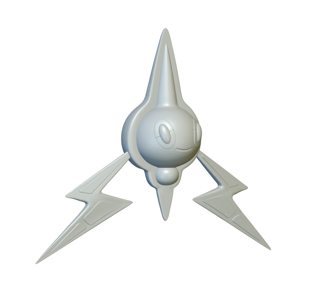 Pokemon Rotom #479 - Optimized for 3D Printing by 3Dprint1UP | Download ...