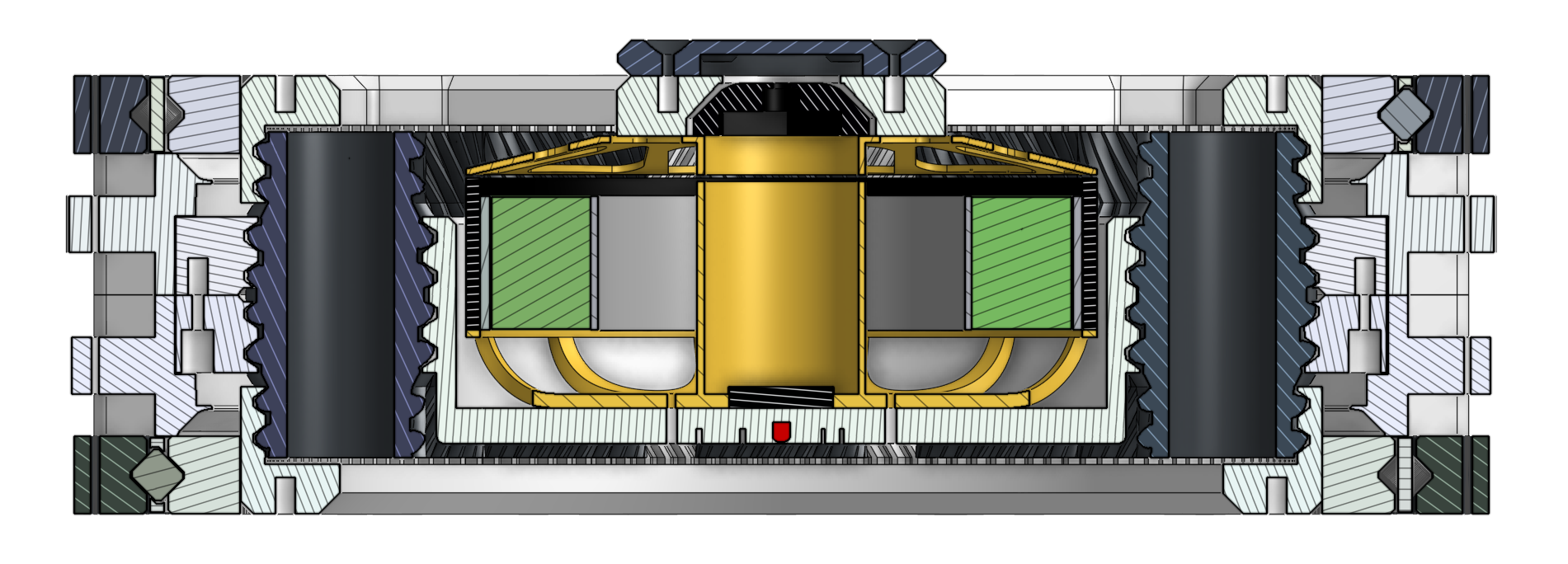 WOLF Actuator V1.1 (Wolfrom PGT) by Anthrobotics | Download free STL ...
