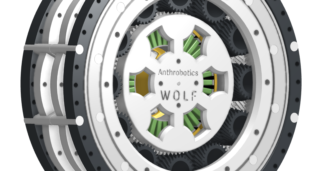 WOLF Actuator V1.1 (Wolfrom PGT) by Anthrobotics | Download free STL ...