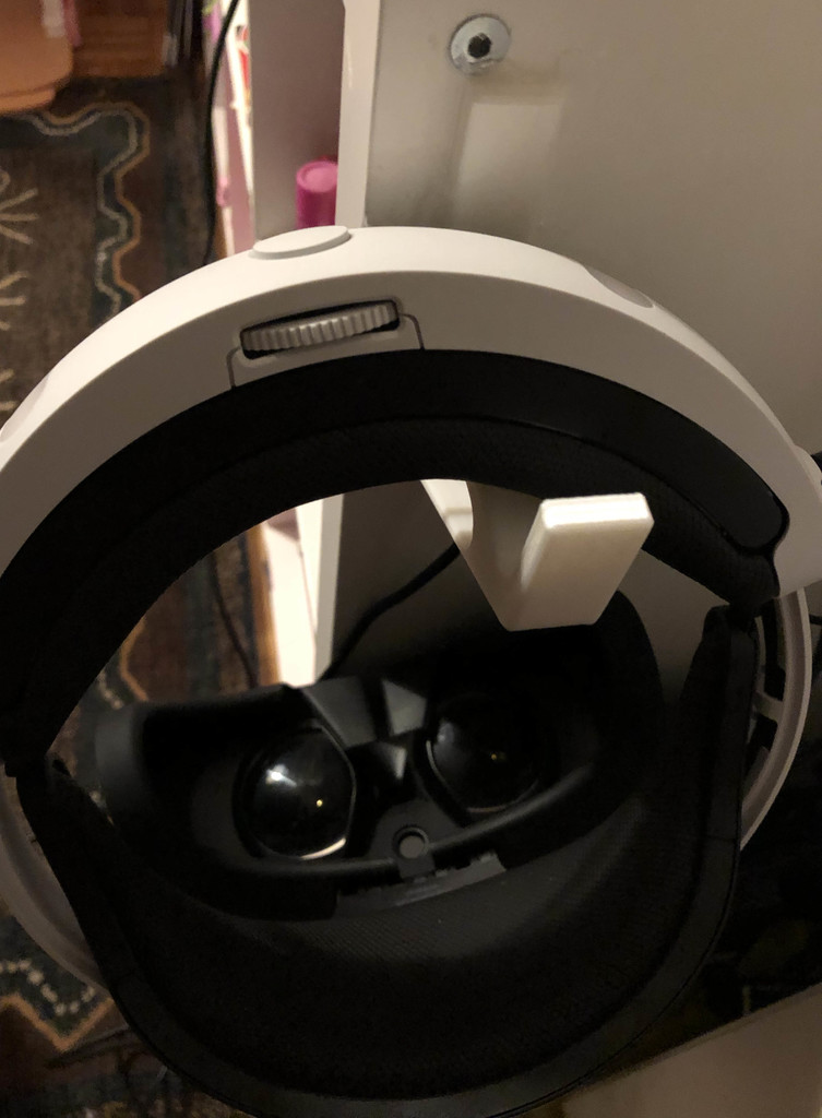 PSVR hook for hanging the headset by BeppeITA | Download free STL model ...
