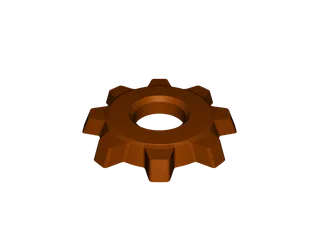 Factorio Gear by Sacharis | Download free STL model | Printables.com
