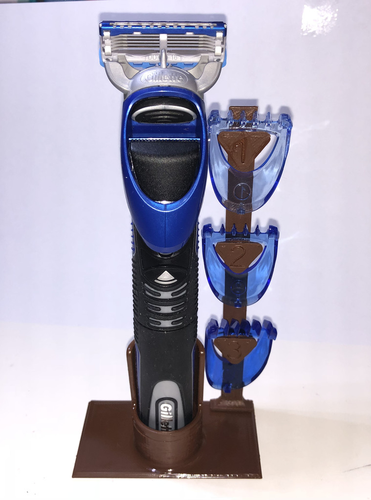 GILETTE styler holder by BeppeITA | Download free STL model ...