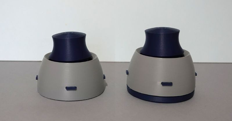 CAD mouse / Spacemouse using Hall Effect Sensors by John Crombie ...