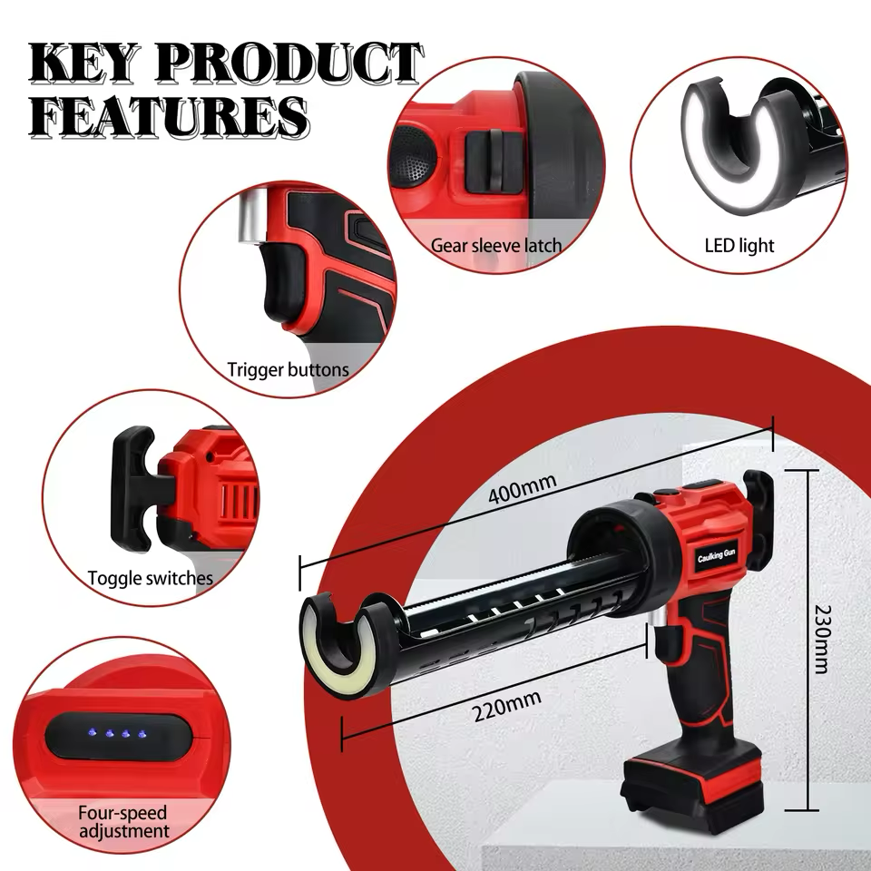 Electric caulking gun Parkside X20V Team battery by Lyricon | Download ...