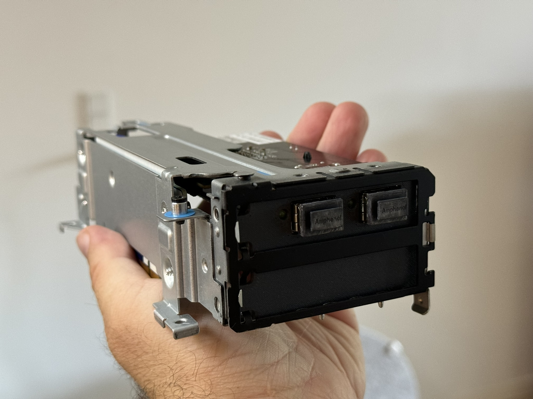 HP Z2 Mini G9 PCIe SFP+ bracket by teotwaki | Download free STL model ...