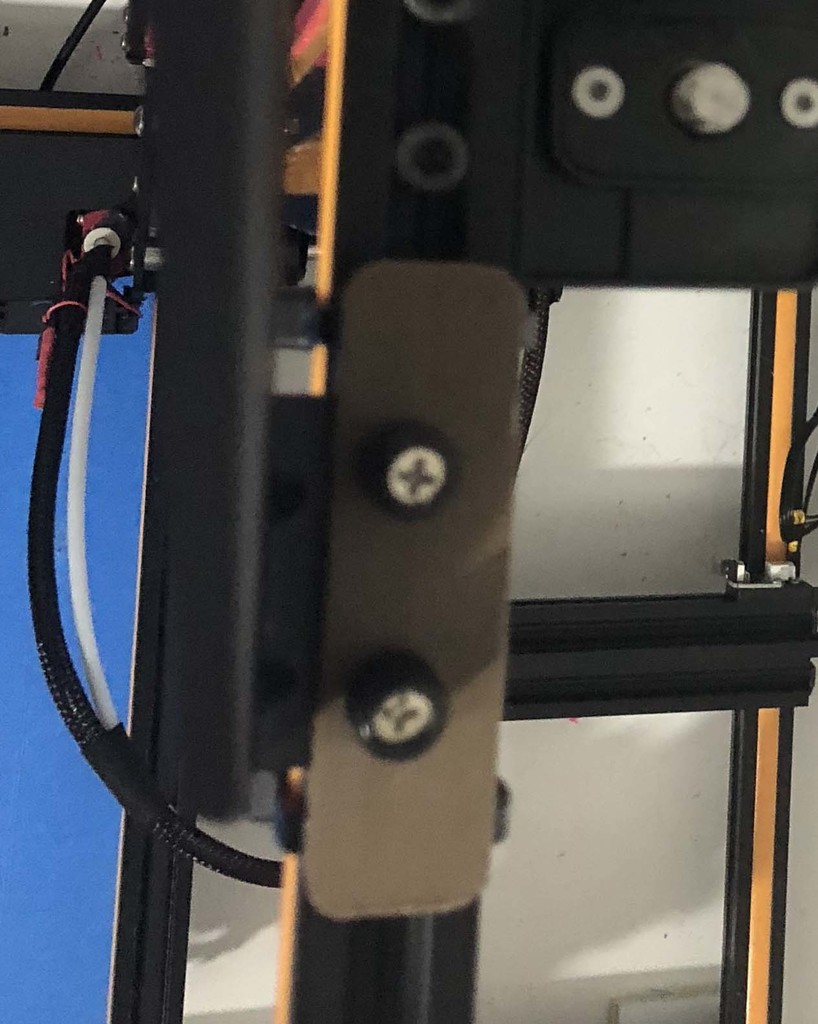 CR10 Spool Frame Mount with zipties by BeppeITA | Download free STL ...