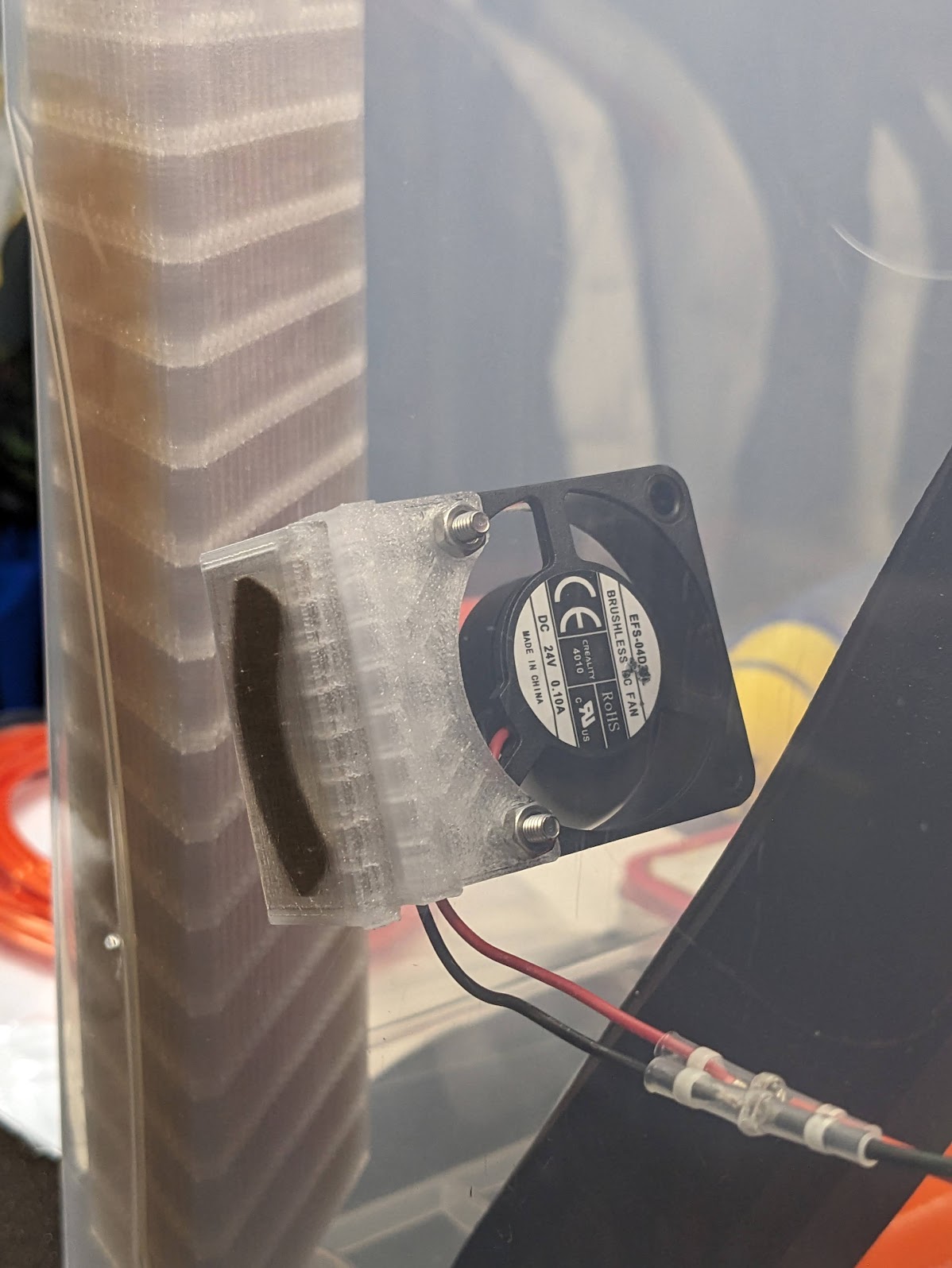 Magnetic 40mm Fan bracket (remix) by IanY | Download free STL model ...