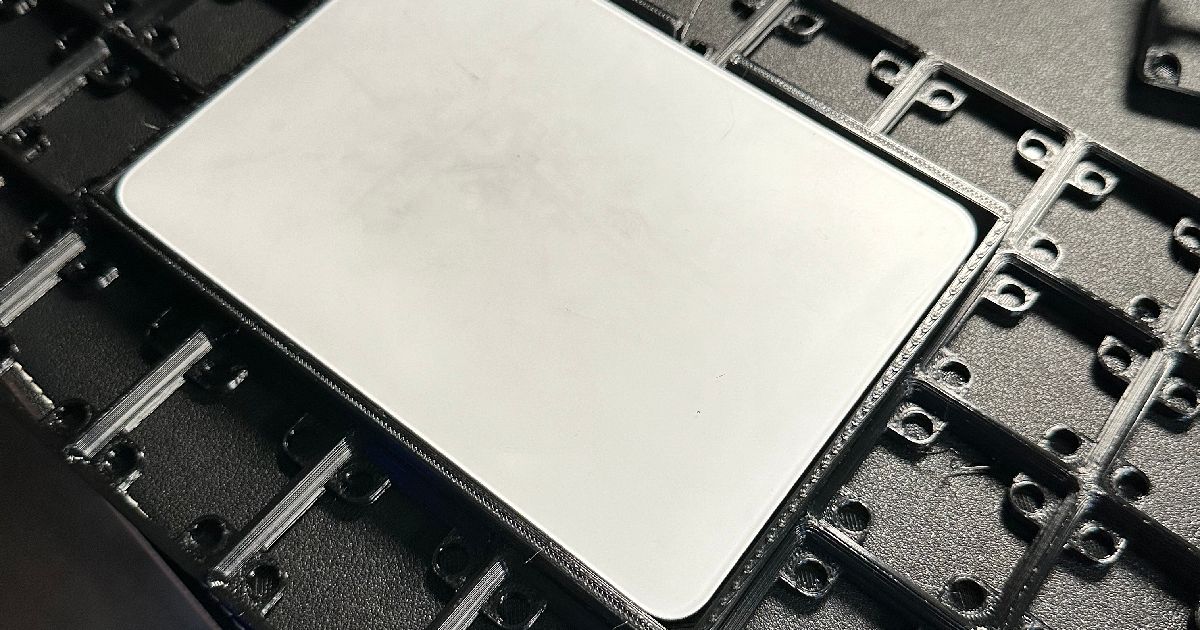 Gridfinity Apple Magic Trackpad Rack by WolfPrint3D | Download free STL ...