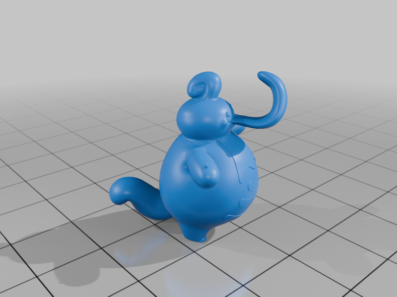 Pokemon Lickilicky #463 - Optimized for 3D Printing by 3Dprint1UP ...