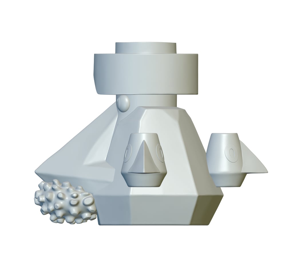 Pokemon Probopass #476 - Optimized for 3D Printing by 3Dprint1UP ...