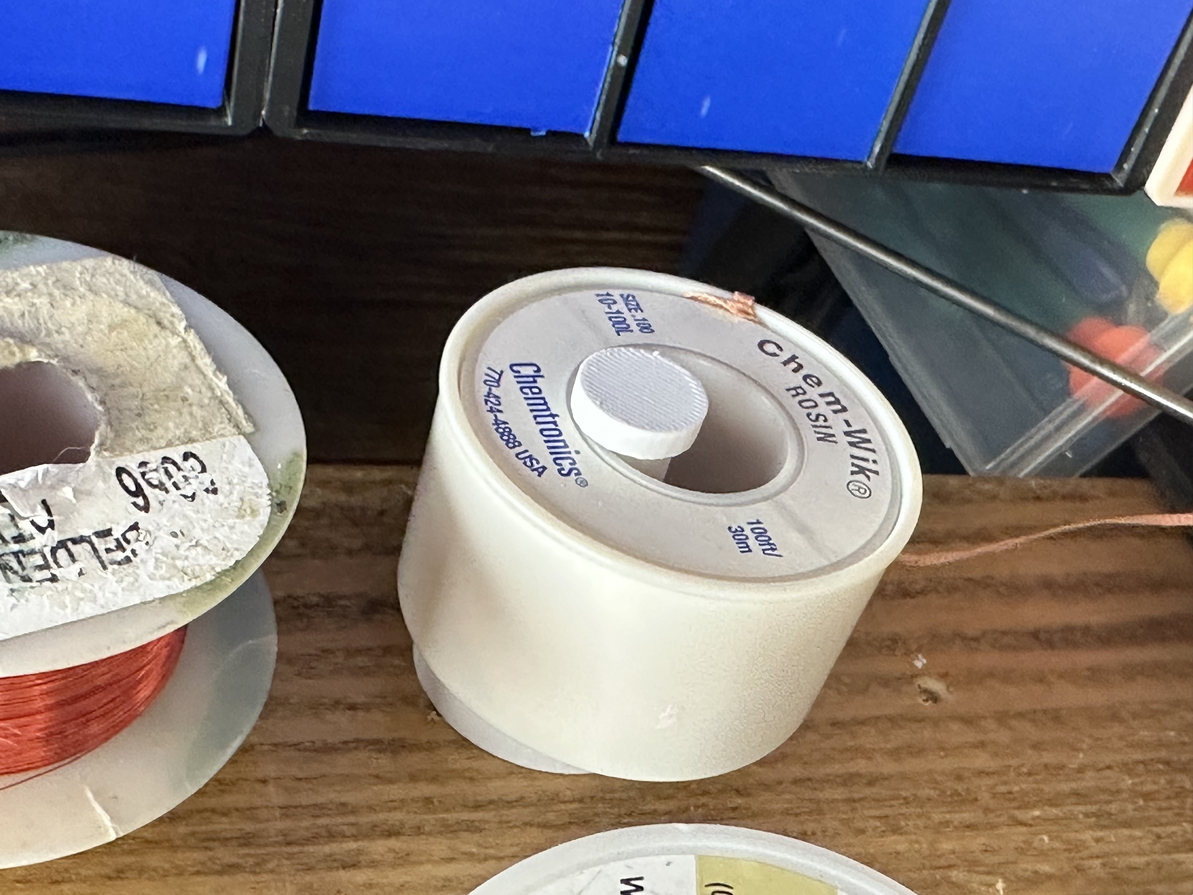Solder Wick/Wire Spool Holder by daveyk021 | Download free STL model ...
