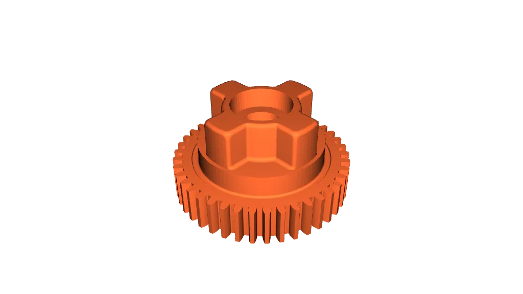 HPX Gator Tractor Peg Perego Drive Gear by NicholasNDB | Download free ...