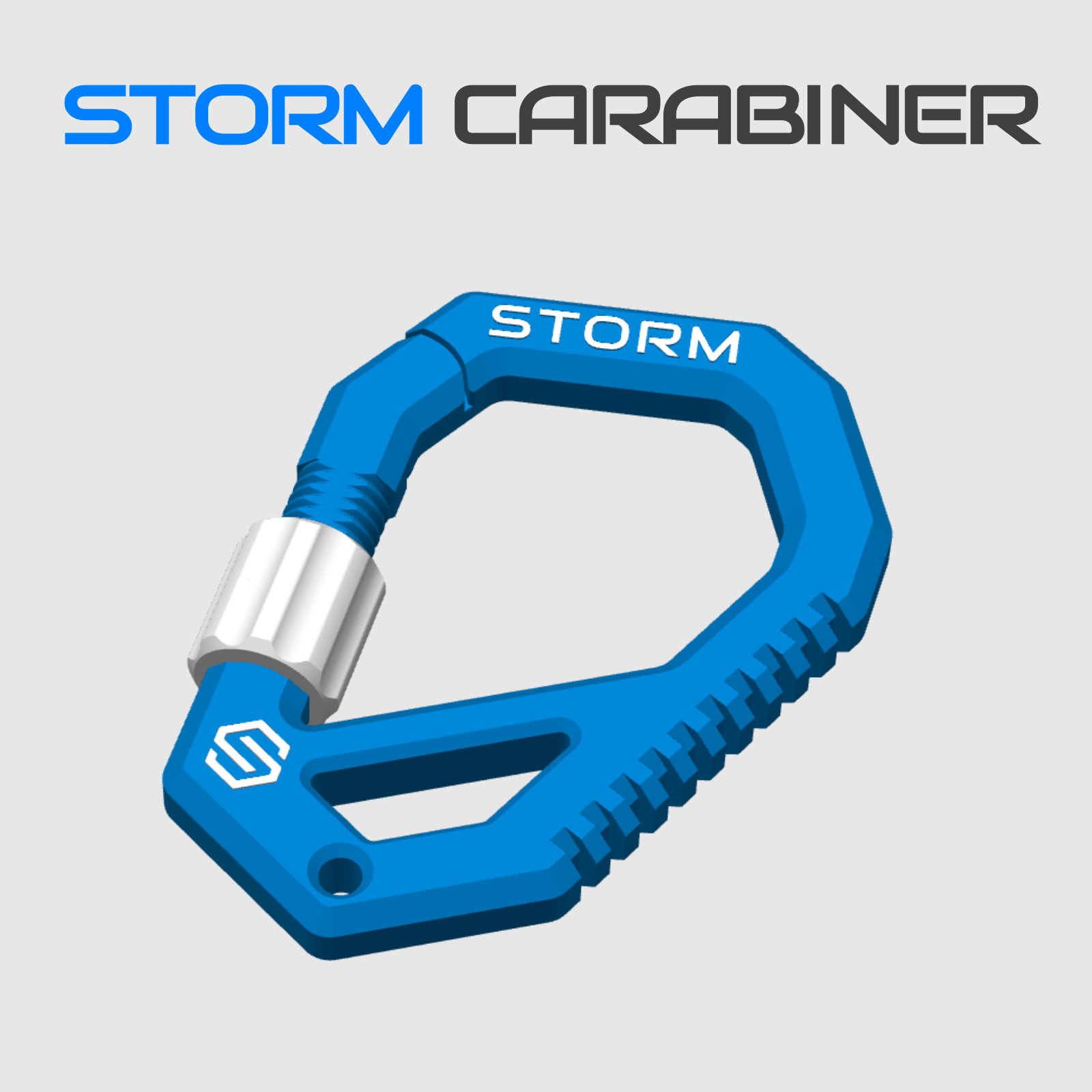 Storm Carabiner with Lock - 3 Versions Available - 100% Printed by ...