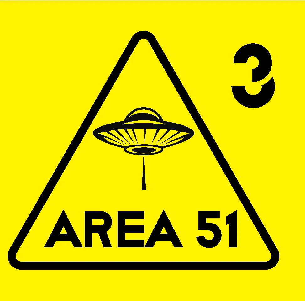 AREA 51 sign. Several different UFOs to choose from by Igotocds ...