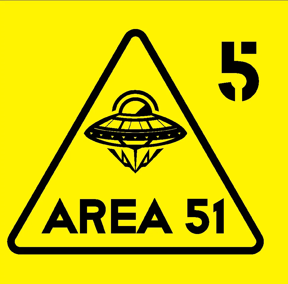 AREA 51 sign. Several different UFOs to choose from by Igotocds | Download free STL model ...