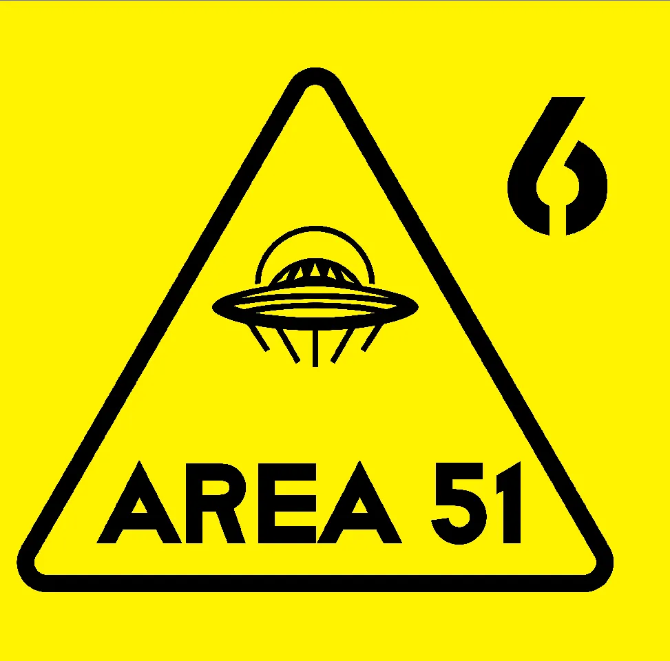 AREA 51 sign. Several different UFOs to choose from by Igotocds ...