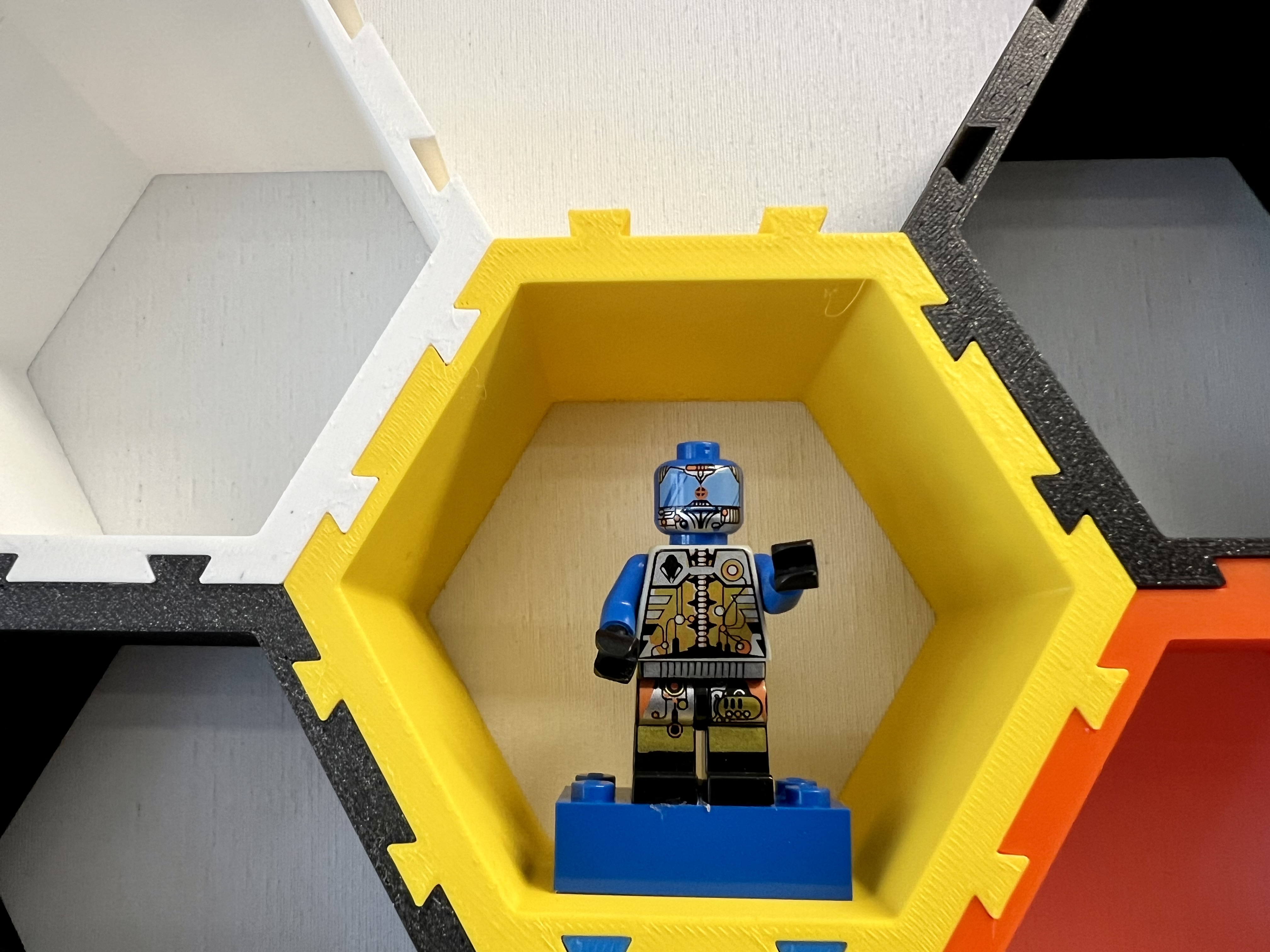 Interlocking hexagons par Jan Valk | Téléchargez gratuitement un modèle ...