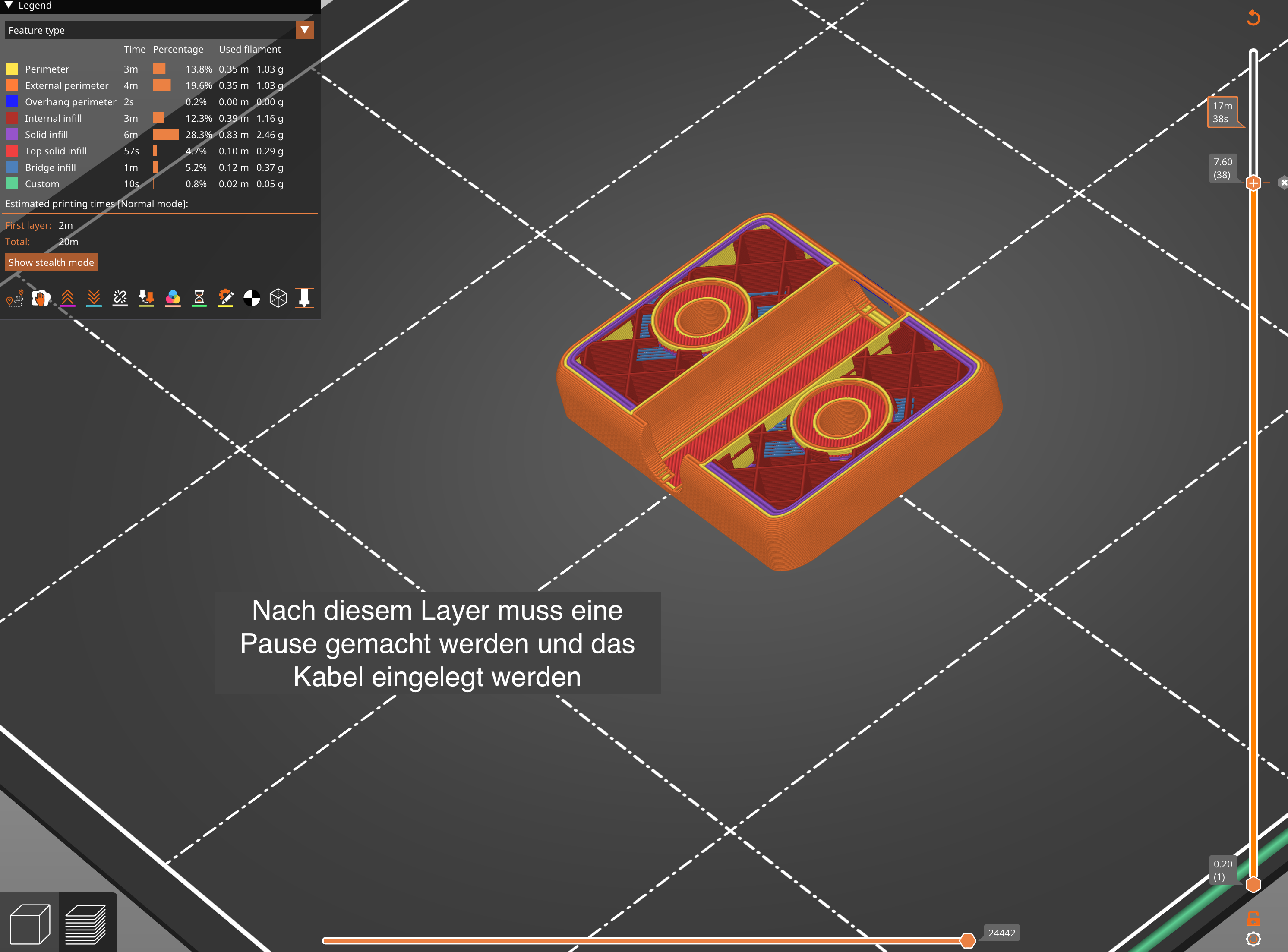 Prusa Mini - USB C Mount by Ben | Download free STL model | Printables.com