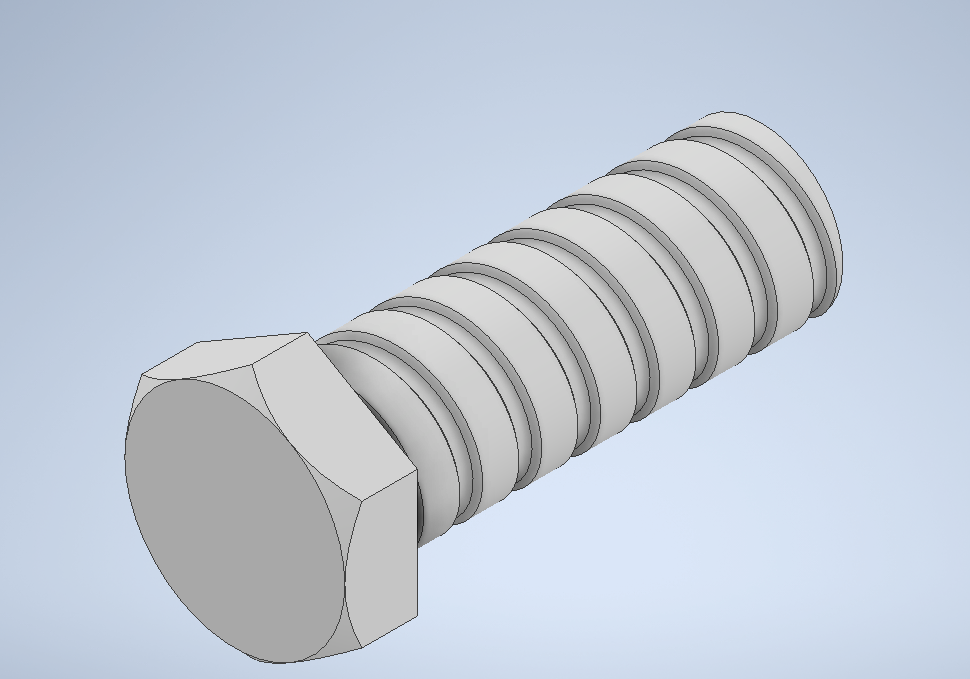Bolt and Nut by Sam | Download free STL model | Printables.com