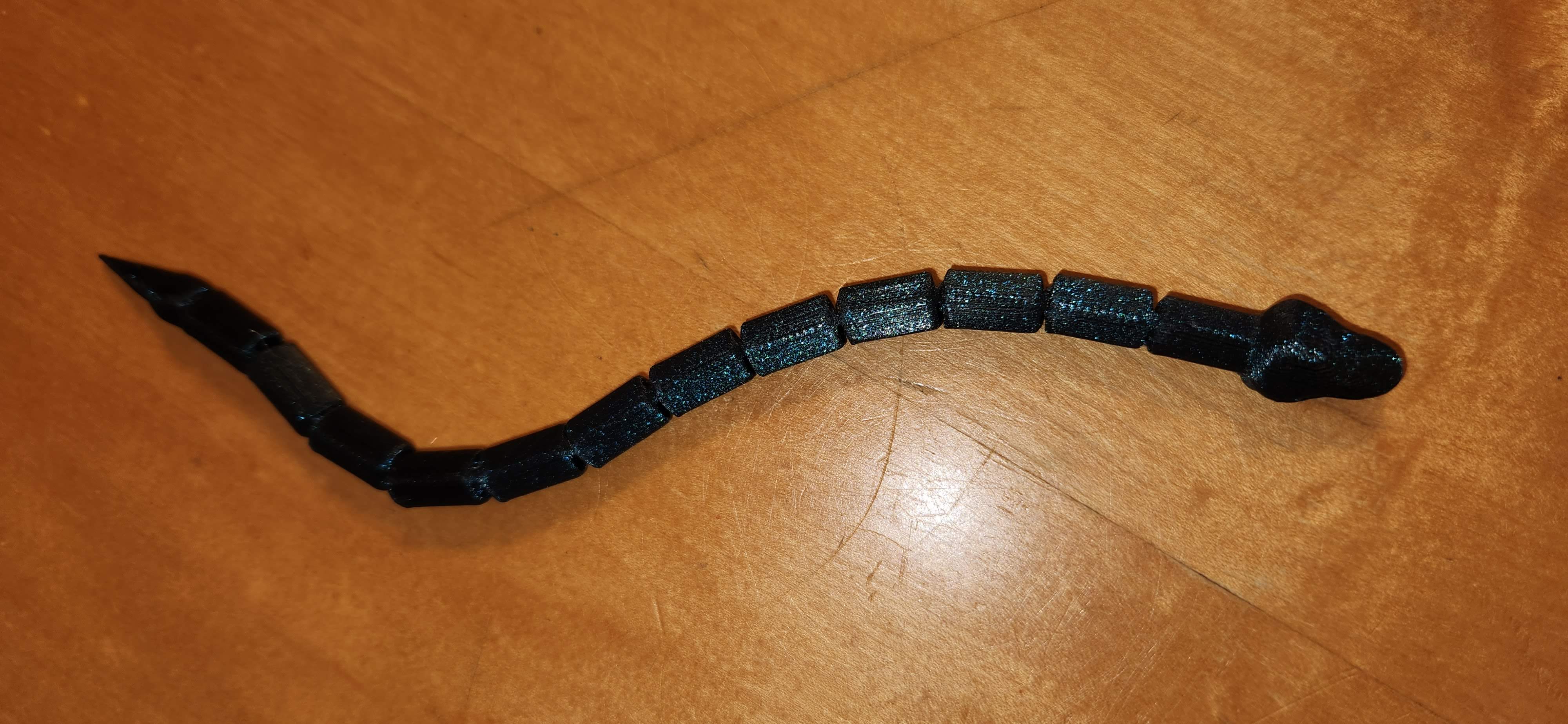 Flexi-snake by HP | Download free STL model | Printables.com