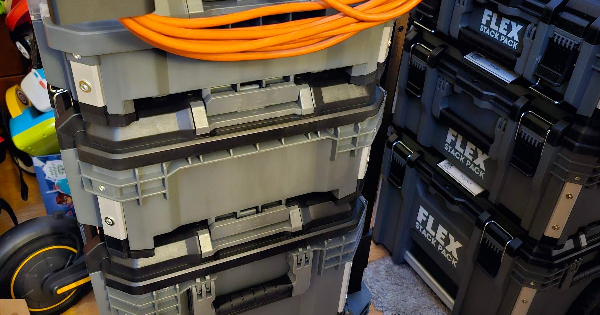 Flex Stack Pack Tool Box Cable Holder by nvu | Download free STL model ...