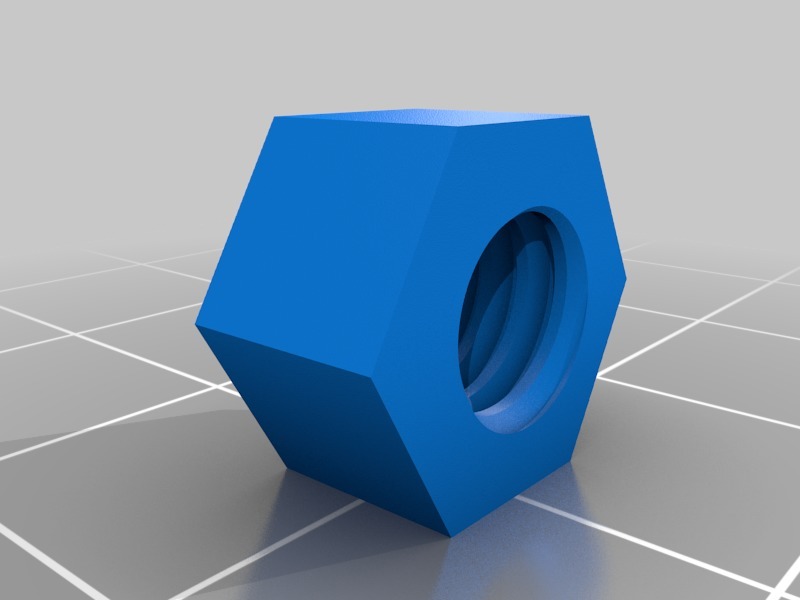 nut & bolt 1/4" - 20 UNC for tripods/camera mount standard by BeppeITA ...