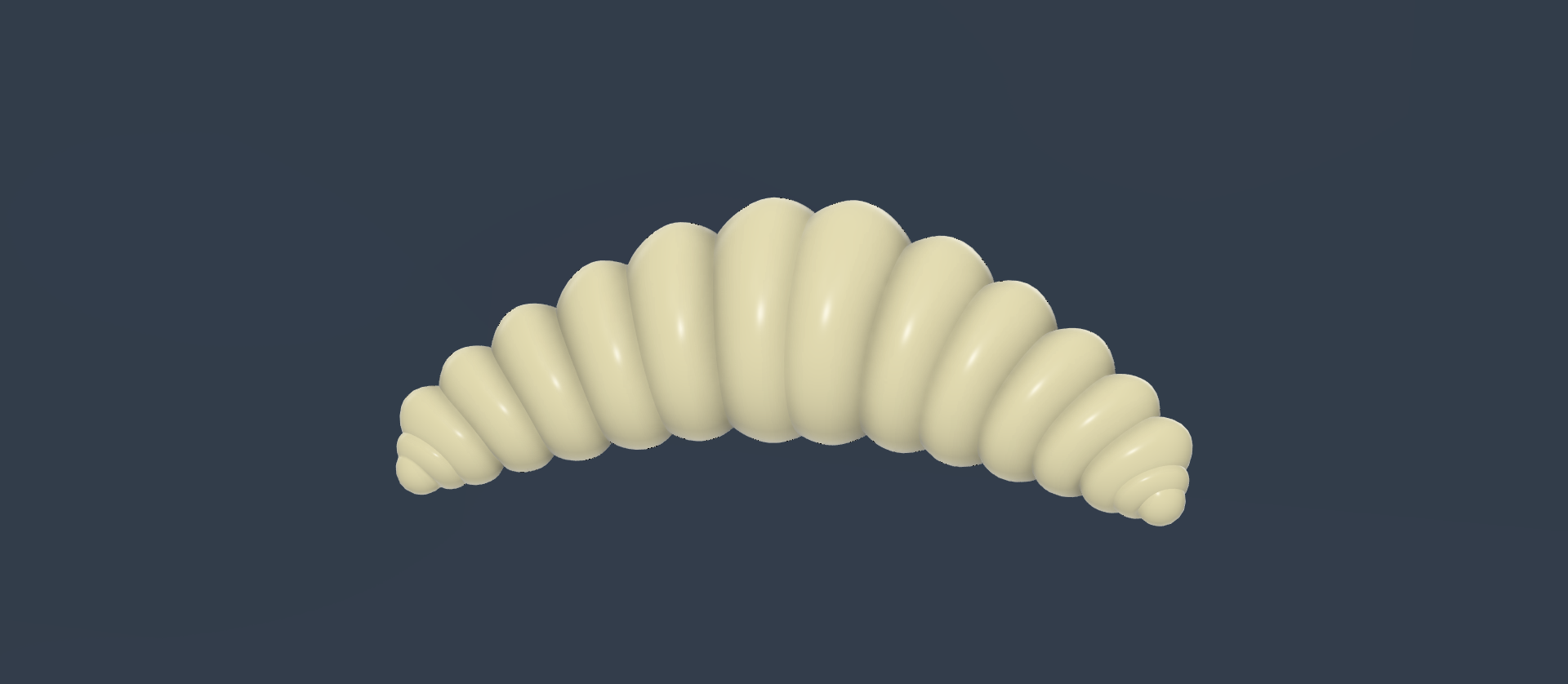 Fishing Lure/Bait - Maggot by actualSIZE | Download free STL model ...