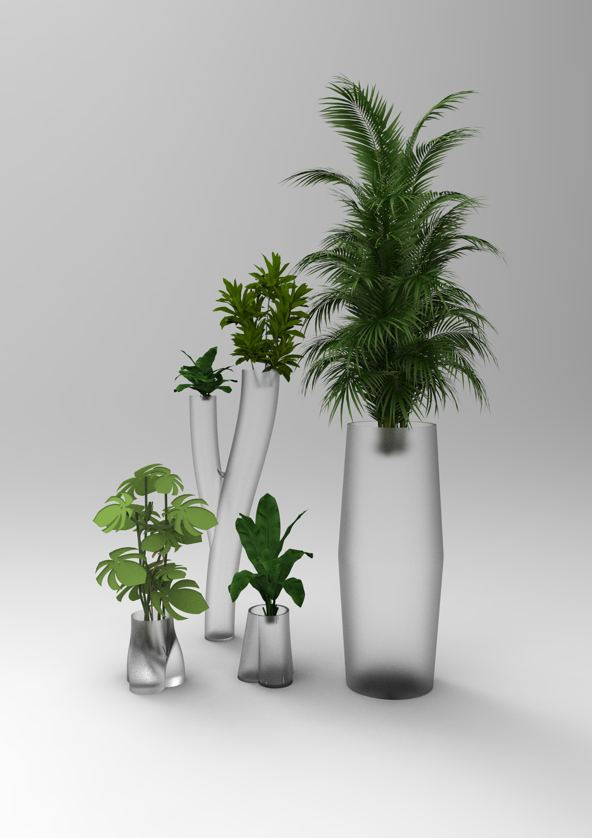 Tube Plant by NaisuanShop | Download free STL model | Printables.com